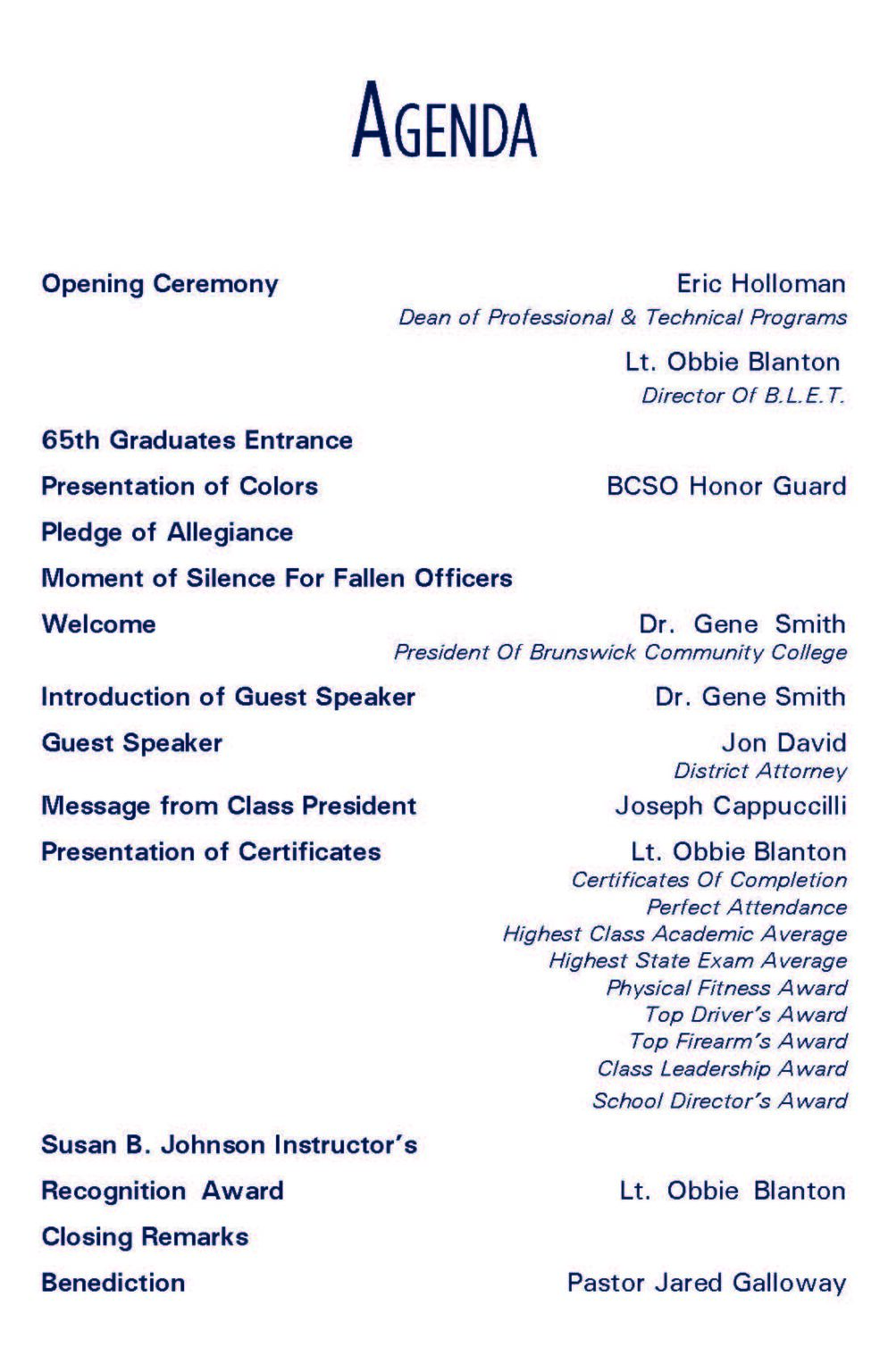 BLET Graduates Earn 100 Percent Pass Rate - Brunswick Community College