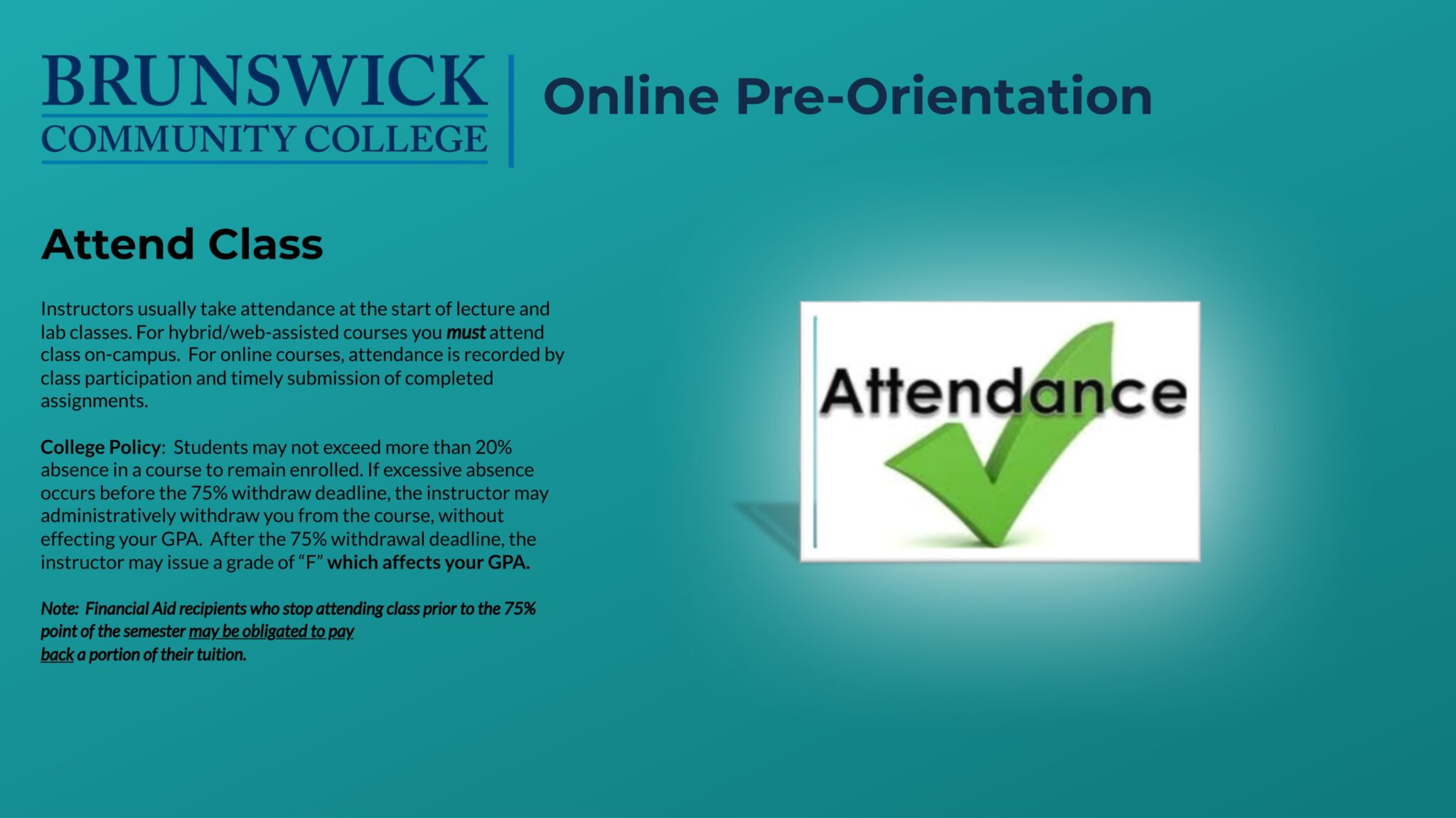 Welcome to BCC! - Brunswick Community College