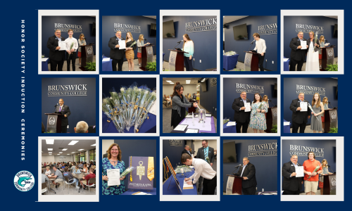 BCC Inducts Newest Honor Society Members - Brunswick Community College