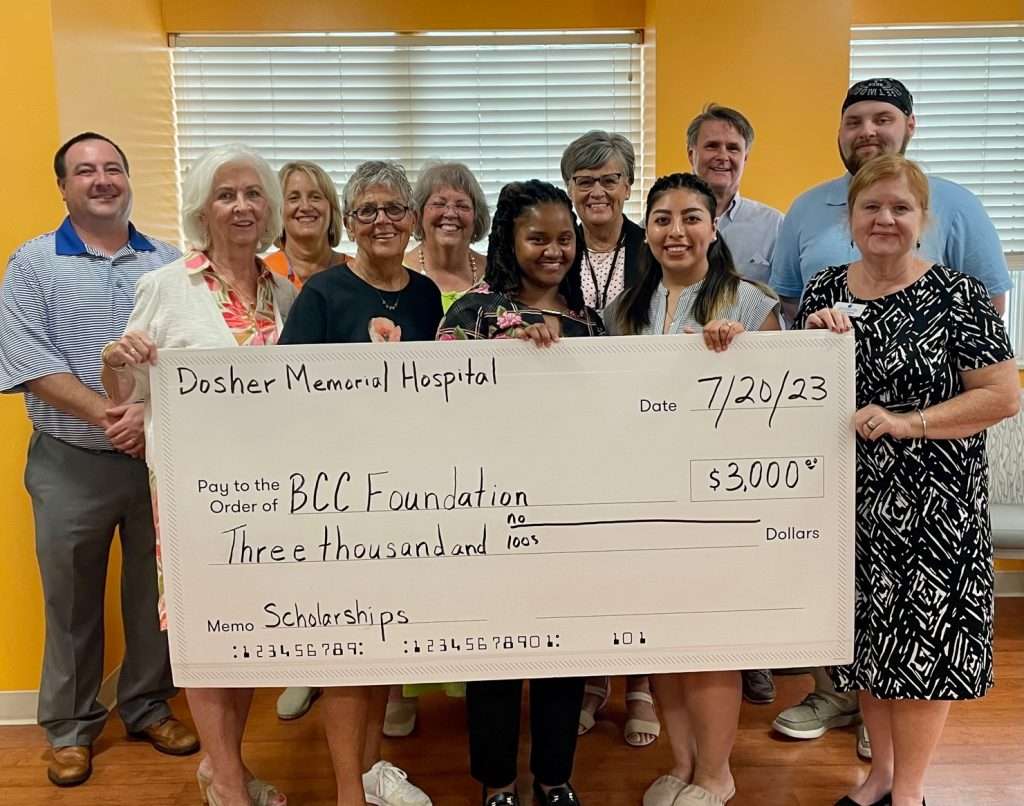 Dosher Foundation Awards Scholarships to BCC Students - Brunswick ...