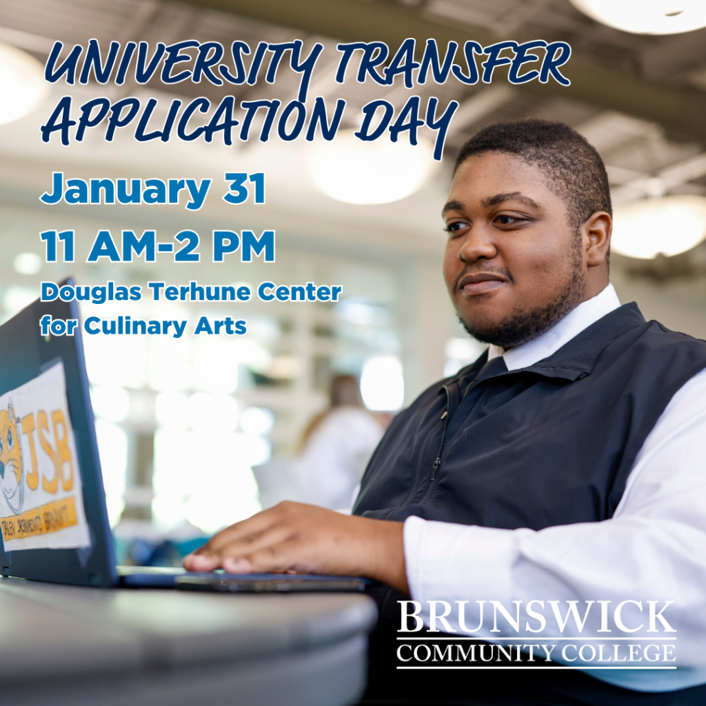 University Transfer Application Day - Brunswick Community College