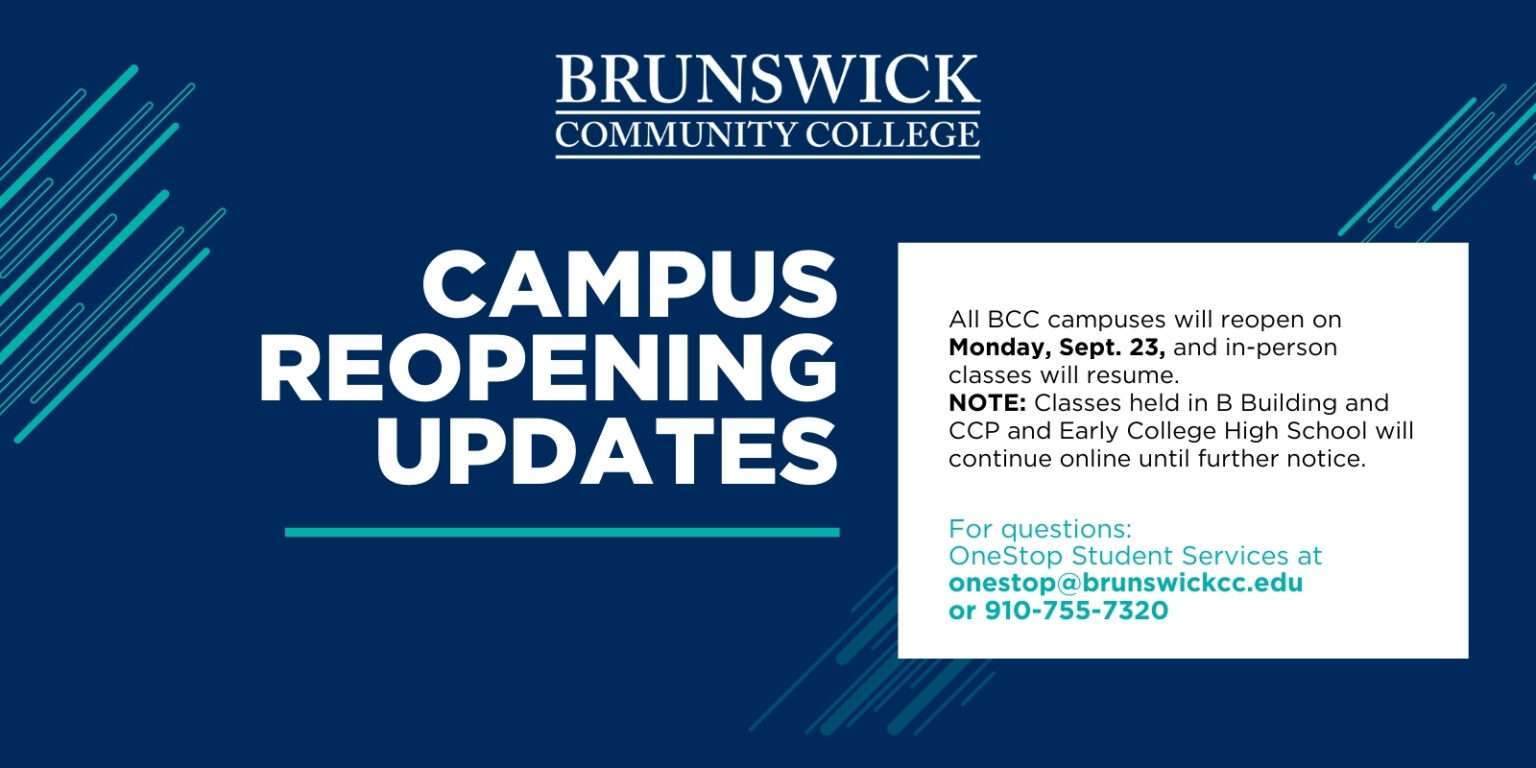 BCC Campus Updates - Brunswick Community College