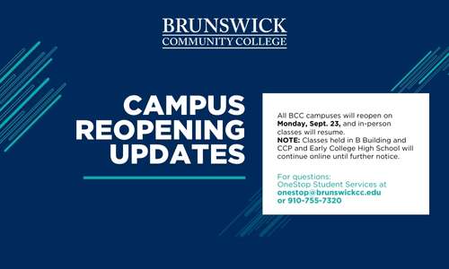 BCC Campus Updates - Brunswick Community College