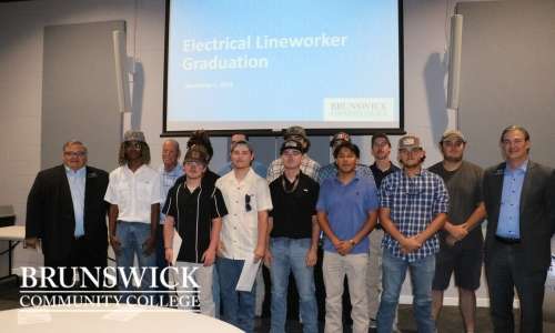 BCC Celebrates Lineworker Graduates - Brunswick Community College
